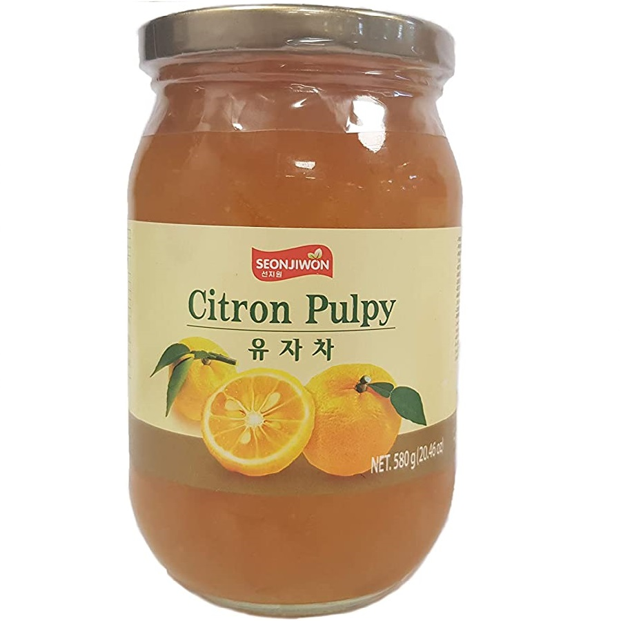 KKOCHSAEM CITRON TEA 580GM(꽃샘 꿀유자차 580g) | SEELAMART PUNE
